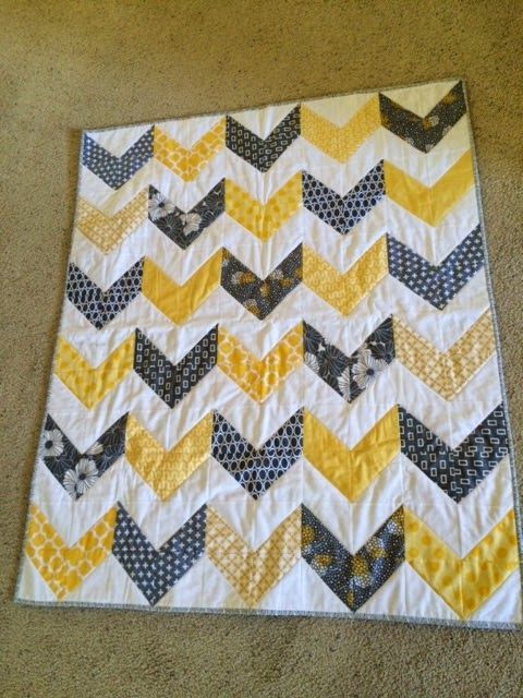 yellow-baby-quilt | Florence Meade